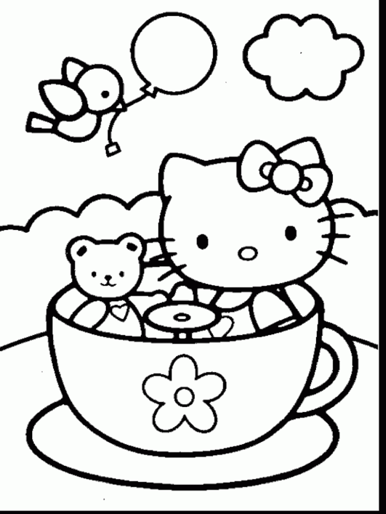 Ausmalbilder Hello Kitty 25 | Ausmalbilder